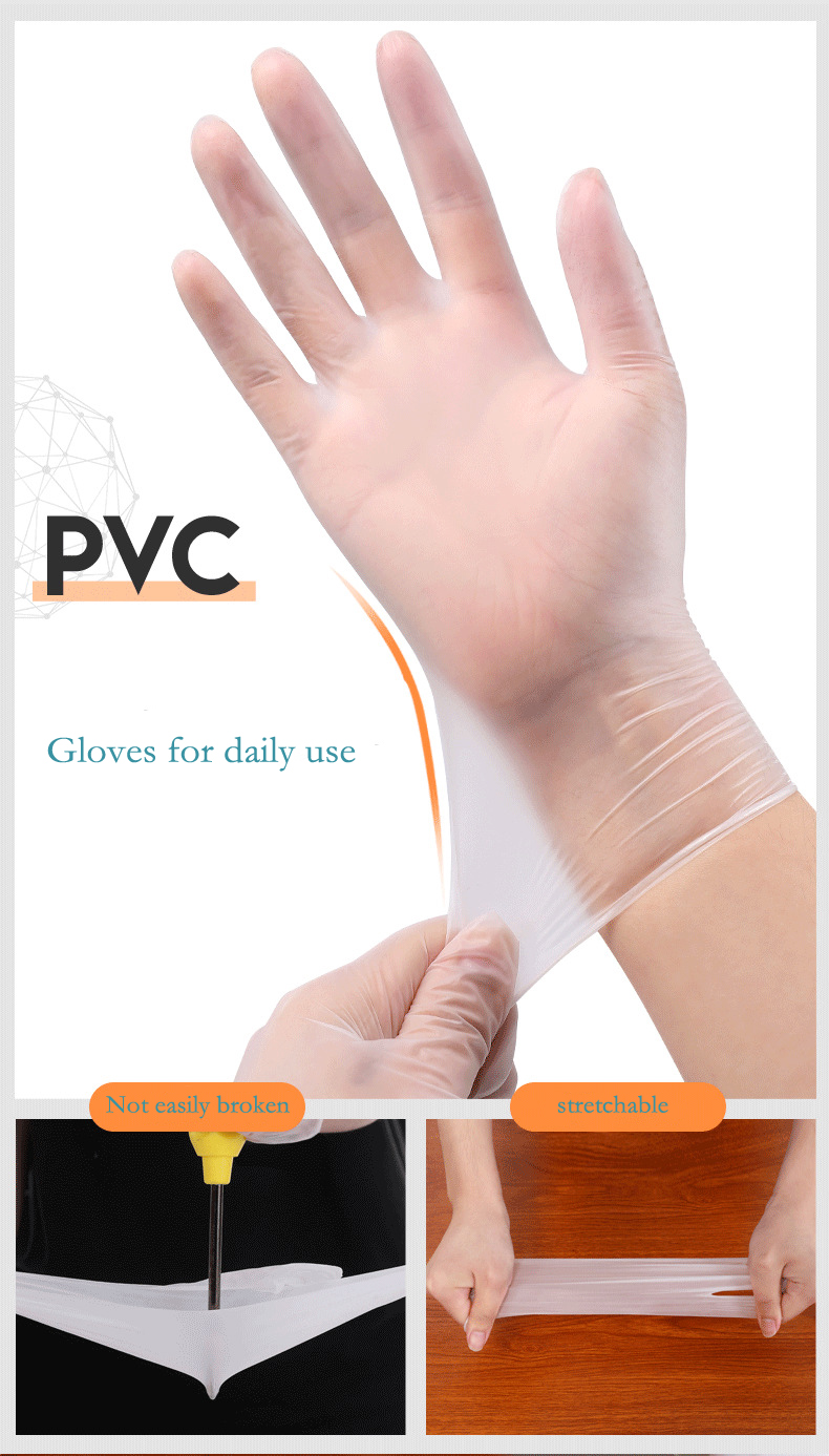 Disposable PVC sanitary gloves